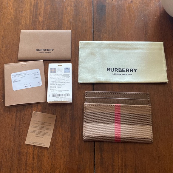 Burberry | Bags | Burberry Card Holder | Poshmark